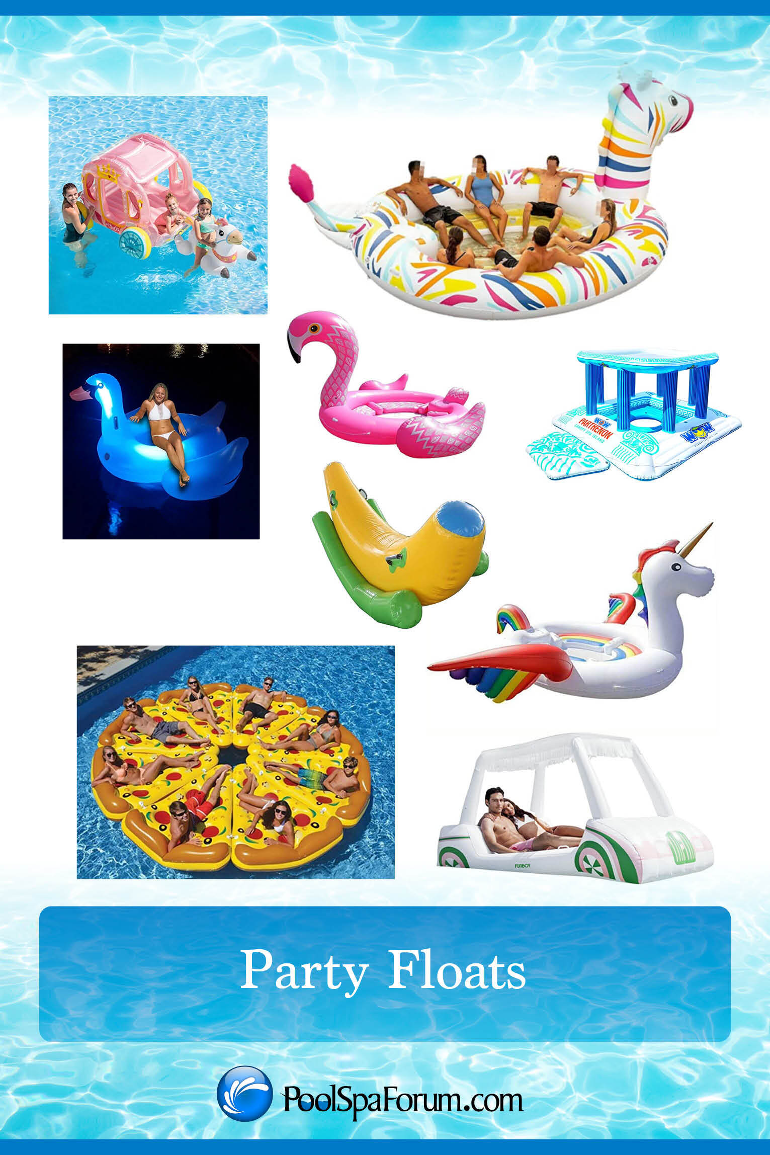 Most insane party rafts for summer celebrations - PoolSpaForum.com